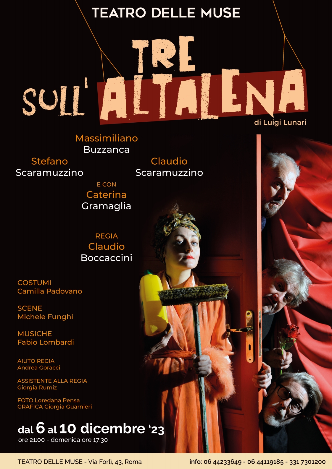 Recensione dello spettacolo TRE SULL’ ALTALENA di Luigi Lunari – regia ...