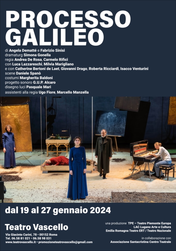Recensione dello spettacolo PROCESSO GALILEO – di Angela Dematté e ...