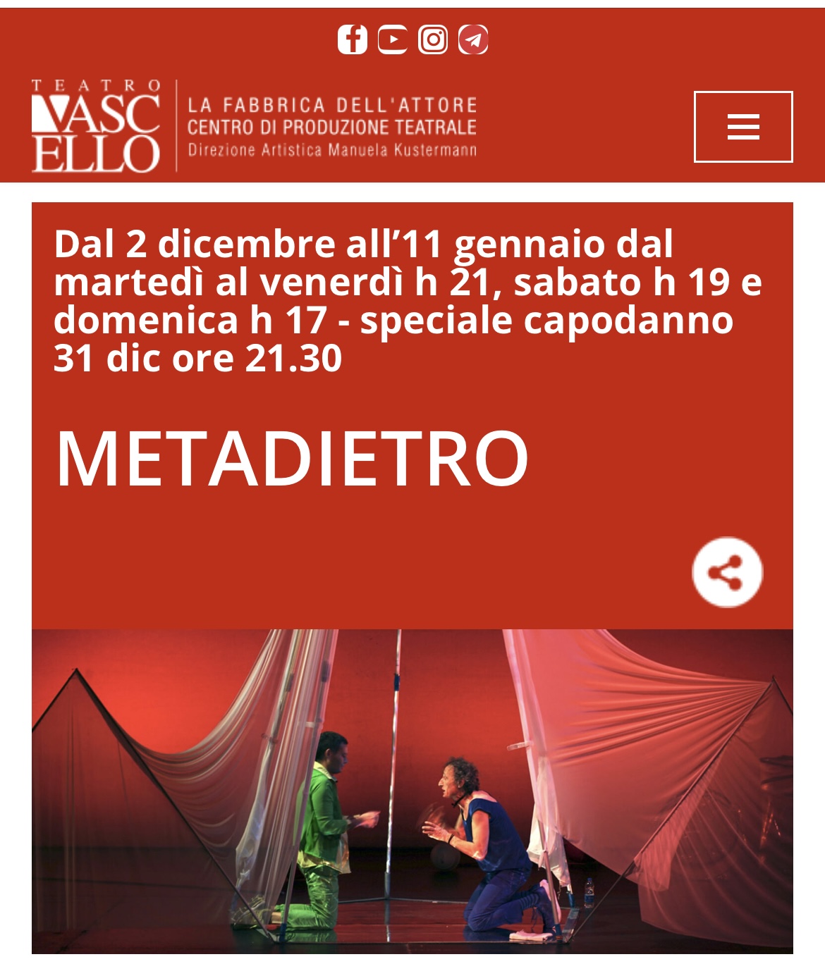 Recensione di METADIETRO – Rezza Mastrella – E ora:Teatro!